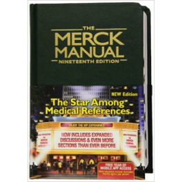 The Merck Manual of Diagnosis and Therapy, 19e (Merck Manual of ...
